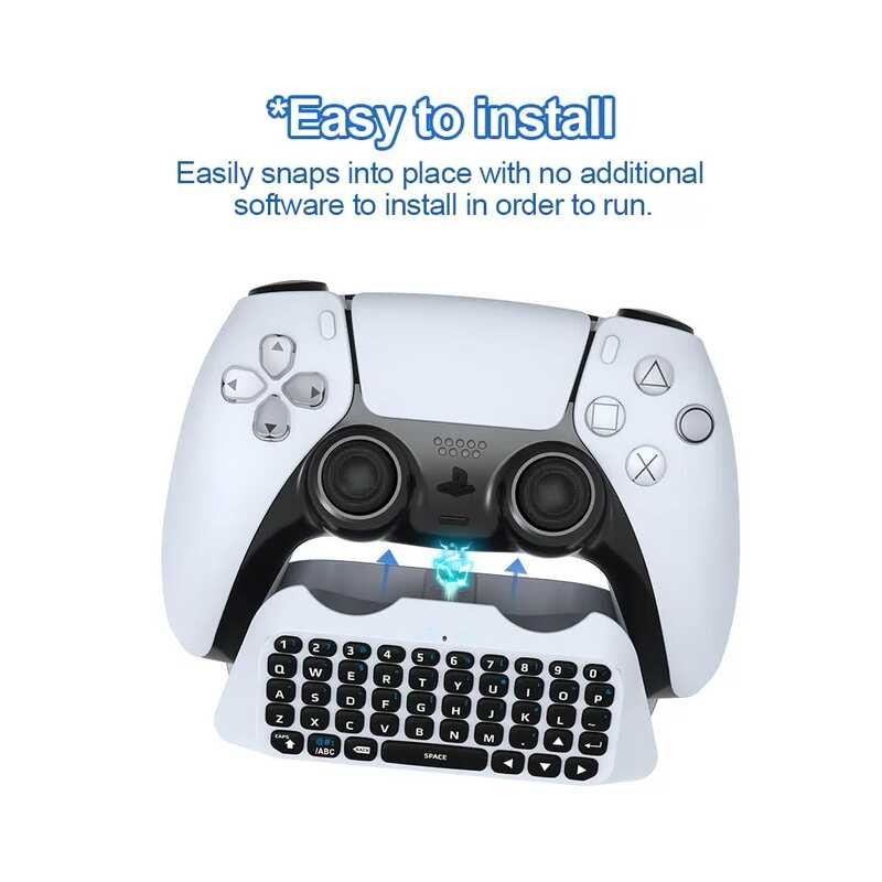 SONY For Ps5 Dual Sence Joystick Wireless Bluetooth Controller Chat Pad ...