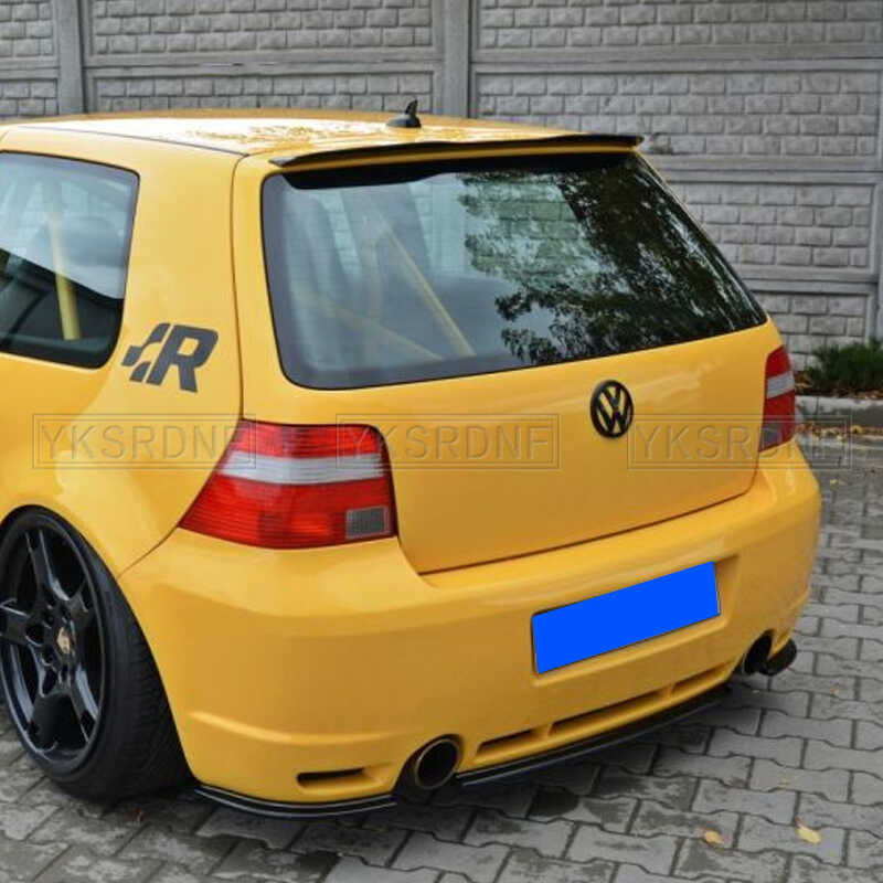 Roof Rear Lip For 1999-2006 VW Golf 4 R32 Hatchback Spoiler ABS Plastic ...