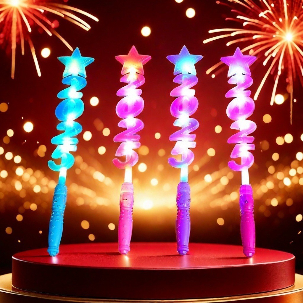 OM 2025 New Year's Eve Glow Stick New Year's Eve Performance Glow Stick ...
