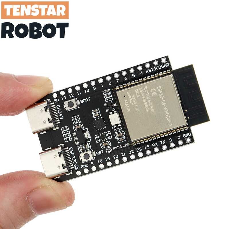 Esp32 Esp32 C6 Wifibluetooth Internet Of Things Dual Type C Development Esp 32 Core Board