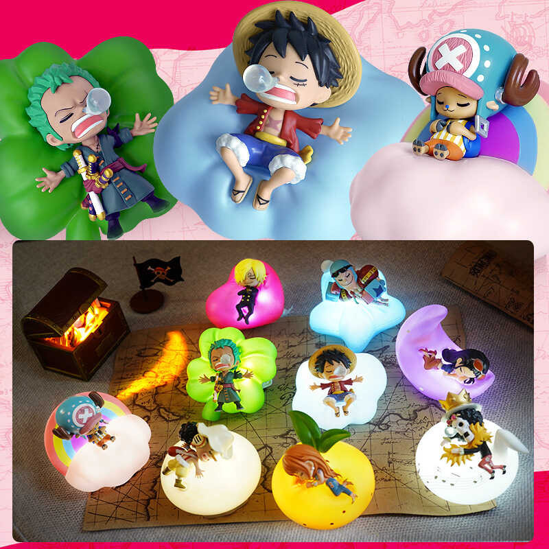 Fa One Piece Luffy Zoro Nami Bd Series Night Light Sanji Chopper Anime ...