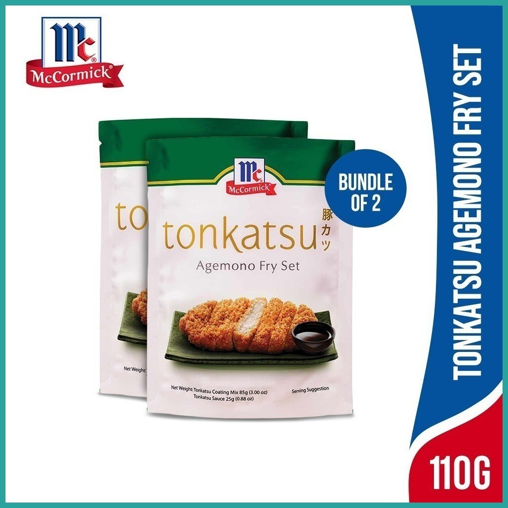① ⇩ McCormick Tonkatsu Agemono Fry Set 110g- Bundle of 2 | Shopee ...