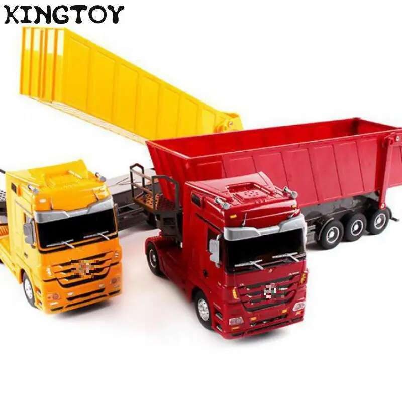 2.4G Big RC Dump Tilting Cart Remote Control Truck Tip Lorry Radio ...