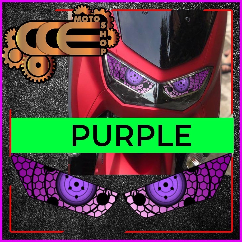 Ѭ ♌ Winker Eye Sticker For Yamaha NMAX V1/V2 - Rinnegan Design | Shopee ...