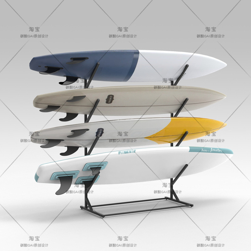 Water Surfboard Display Stand Inflatable Paddle Board Stand Waterski ...