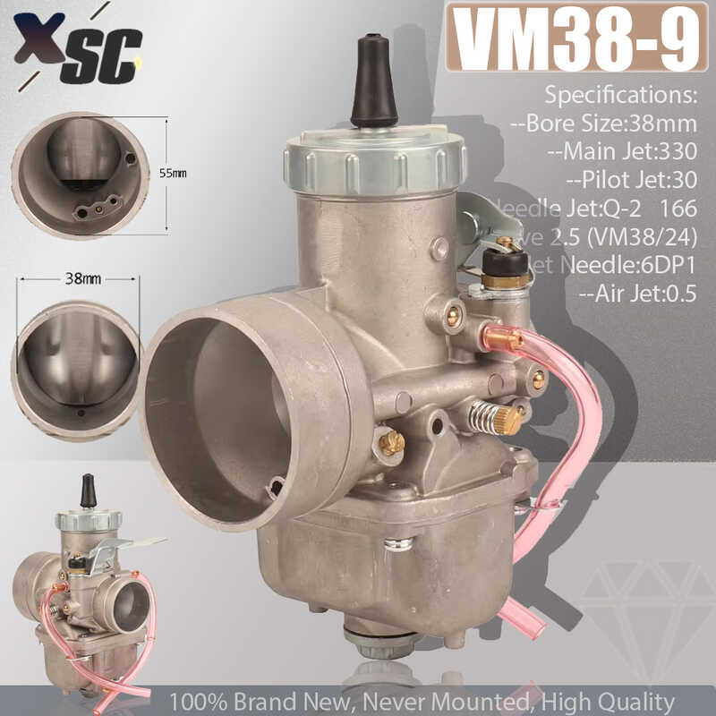 Motorcycle Para sa Mikuni VM38 38mm VM38-9 VM Series Round Slide ...