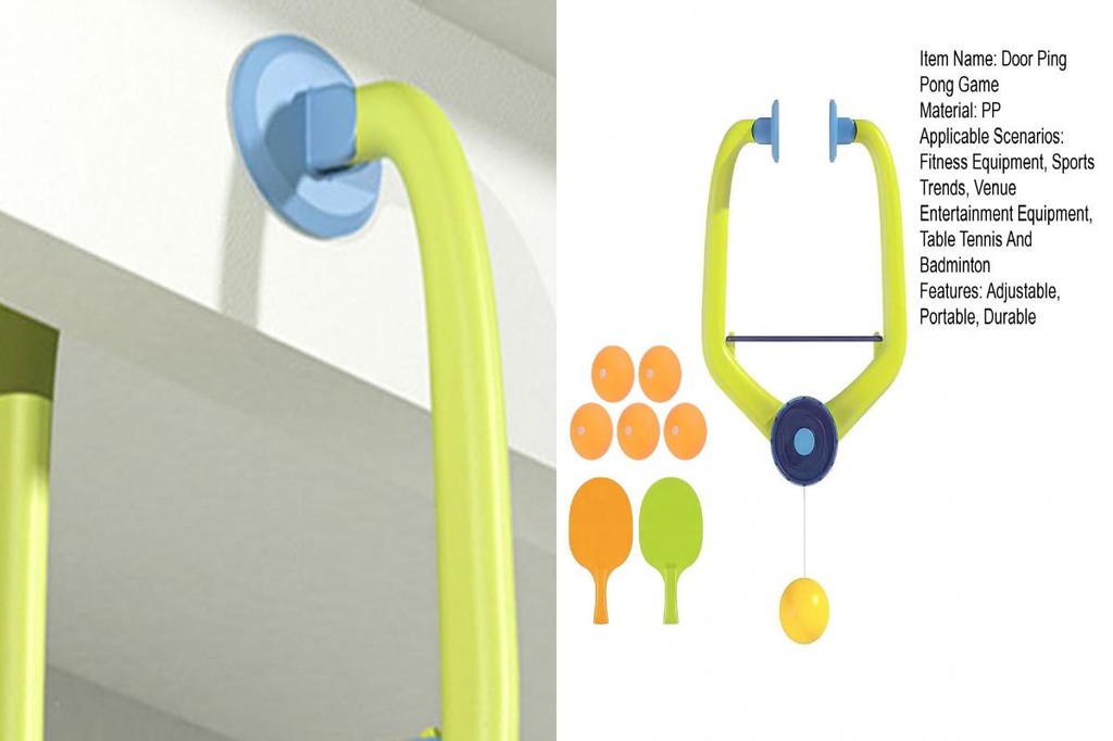 Door Ping Pong Game Indoor Table Tennis Set Indoor Table Tennis Trainer ...