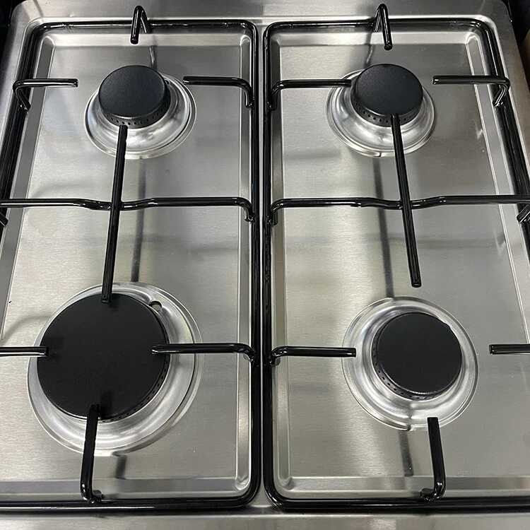 Burner 4 Cooker Gas Range Stove With Griddle Grill And Bakery Oven ...
