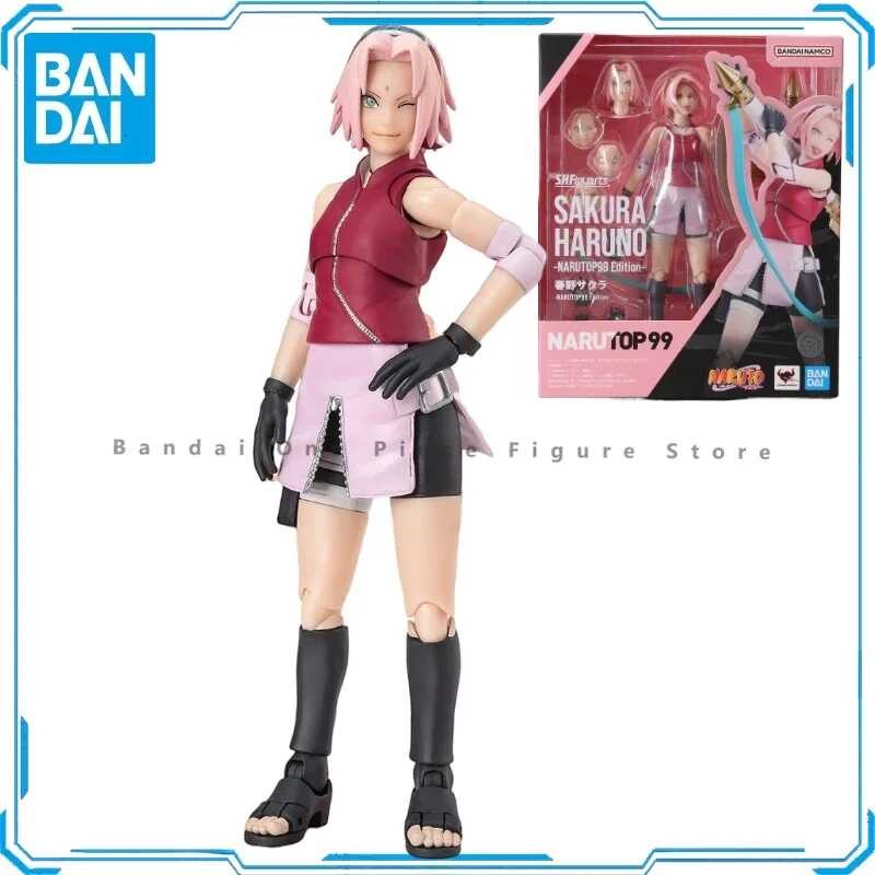 In Stock Original Bandai Naruto SHF Haruno Sakura Action Figures ...