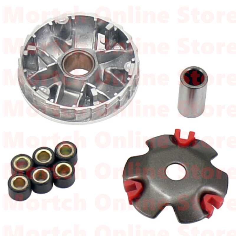 LY Racing Variator Set 50-R4033a Para Sa Gy6 50Cc Chinese Scooter Moped ...