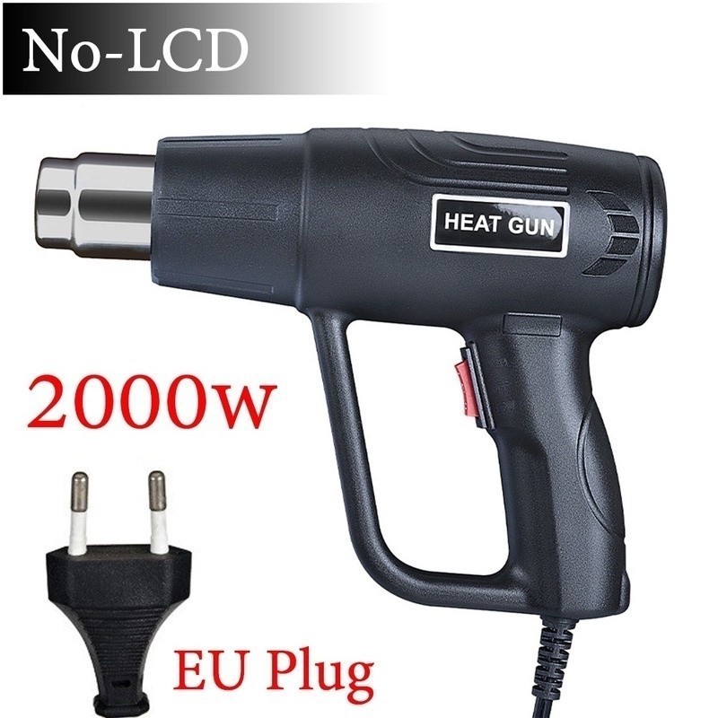2000W Heat Gun Variable Temperature Advanced Electric Hot Air Gun Power ...