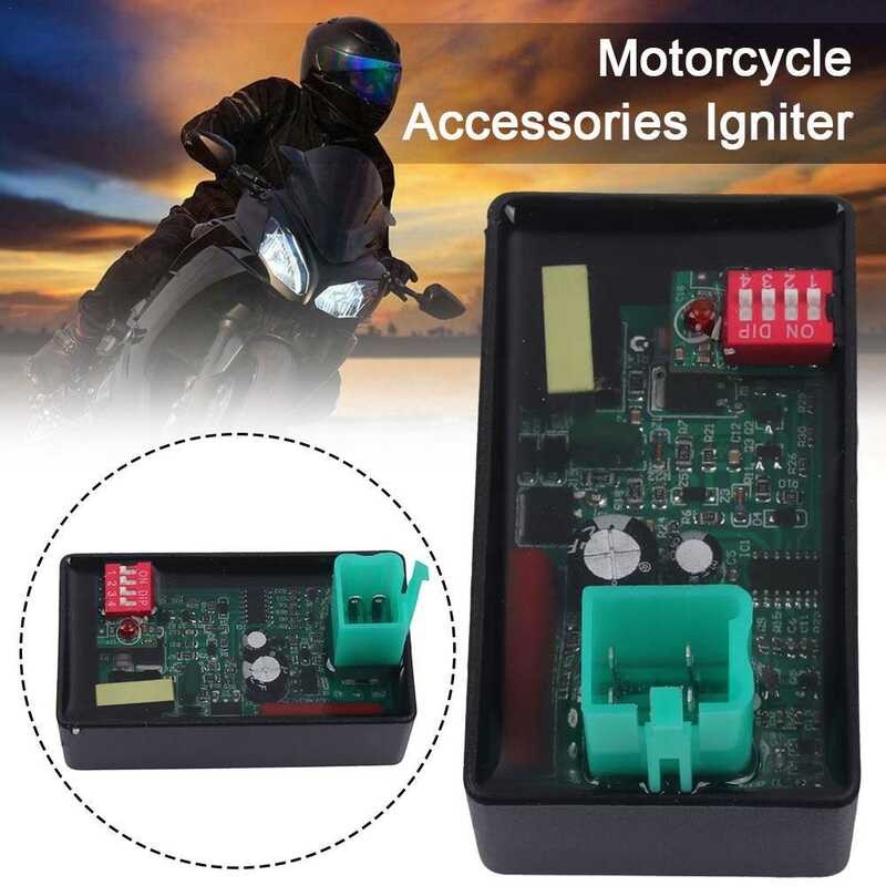 14 Programable Motorcycle Lgnition 4 Pin DC CDI Racing Box DIP Switch ...