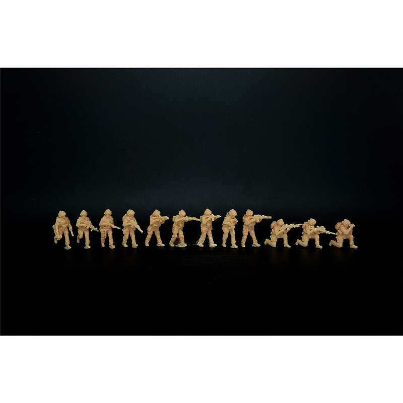 Modern 1/72 Army Cavalry Assault Squad 12 Person Genome (Miniature ...