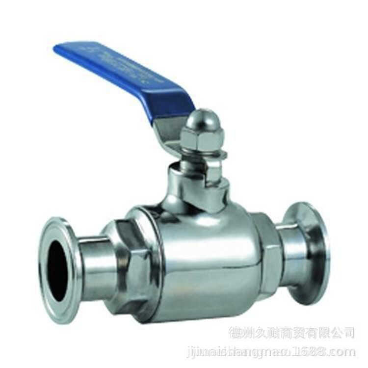 Food Grade Chuck Type Straight Through Ball Valve Quick Release Ball ...