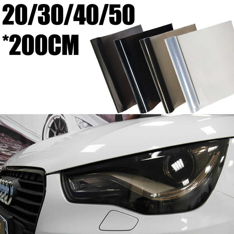 Headlights Waterproof For Fog Light Rear Lamp Vinyl Wrap Film Sheet ...