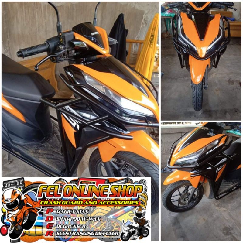 Crash Guard Honda Click Game Changer 125i / 150i | Shopee Philippines