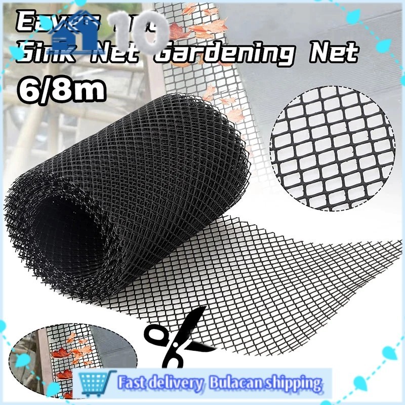 Plastic Gutter Guard Mesh, Leaf Protection Mesh Gutter Guards Roll Leaf ...