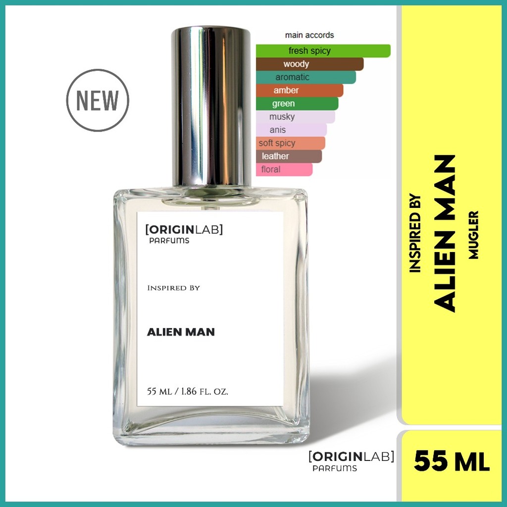 ☀ ALIEN MAN Perfume inspired for Men ORIGINLAB 30% Oil Fragrance ...