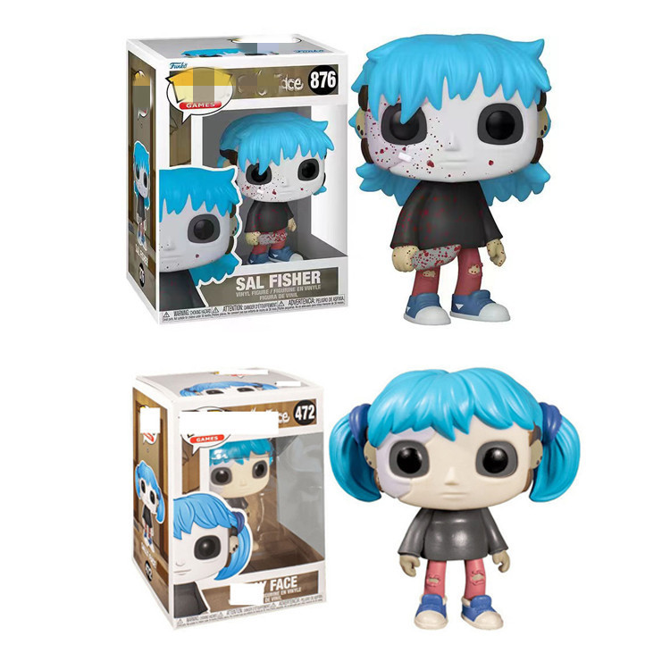 Anime Playful Face Figure Horror Game Sally Face Sally Face Doll ...