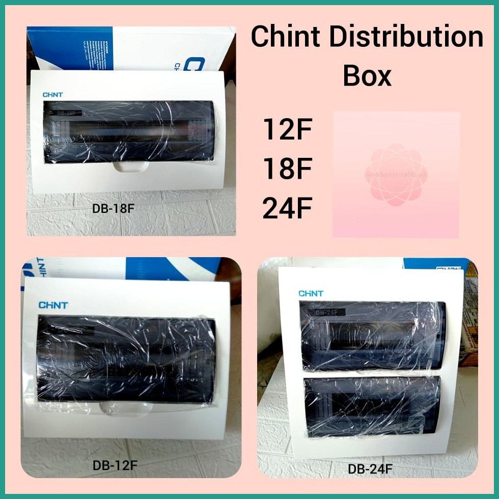 CHINT DISTRIBUTION BOX PANEL BOARD COMPLETE with BUSBAR, GROUND ...