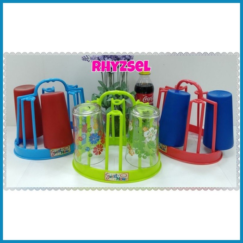 #8932 plastic glass holder (tauban ng baso) | Shopee Philippines