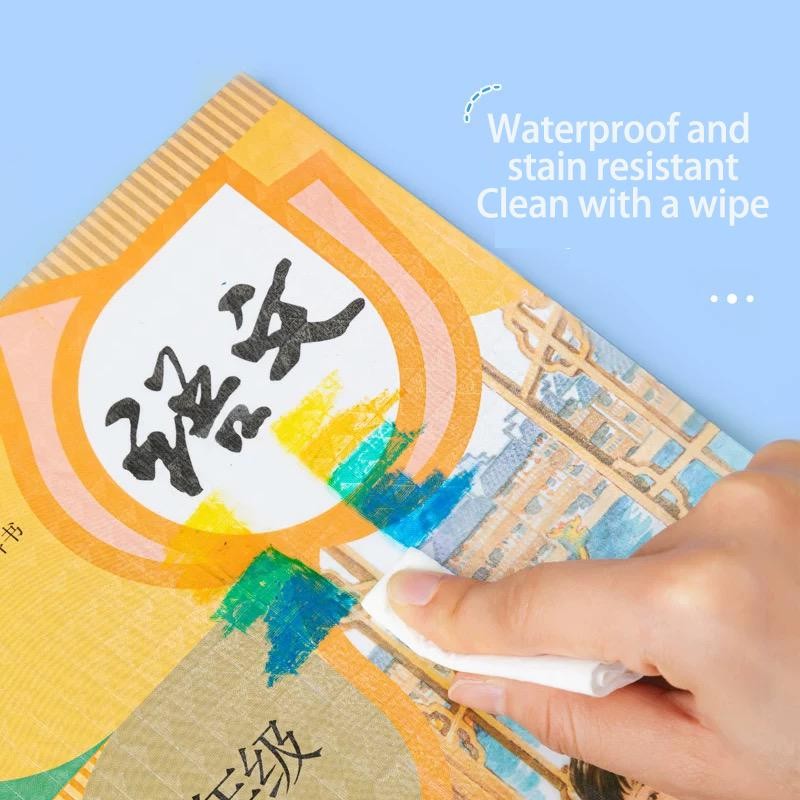 10 Sheets Self-Adhesive BookWrap Diamond Wrapper Film Protective Cover ...