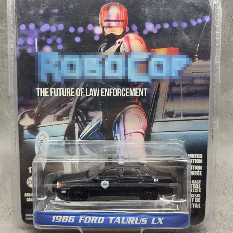 1986 1/64 FORD TAURUS LX RoboCop Diecast Metal Model Collection Toys ...