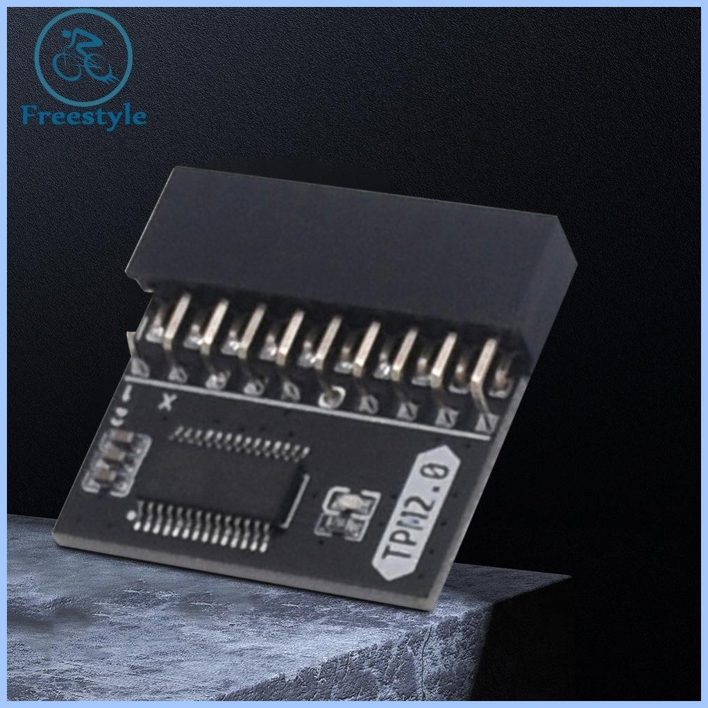 TPM 2.0 Encrypted Security Module Board LPC 20 Pin Mainboard Card for ...