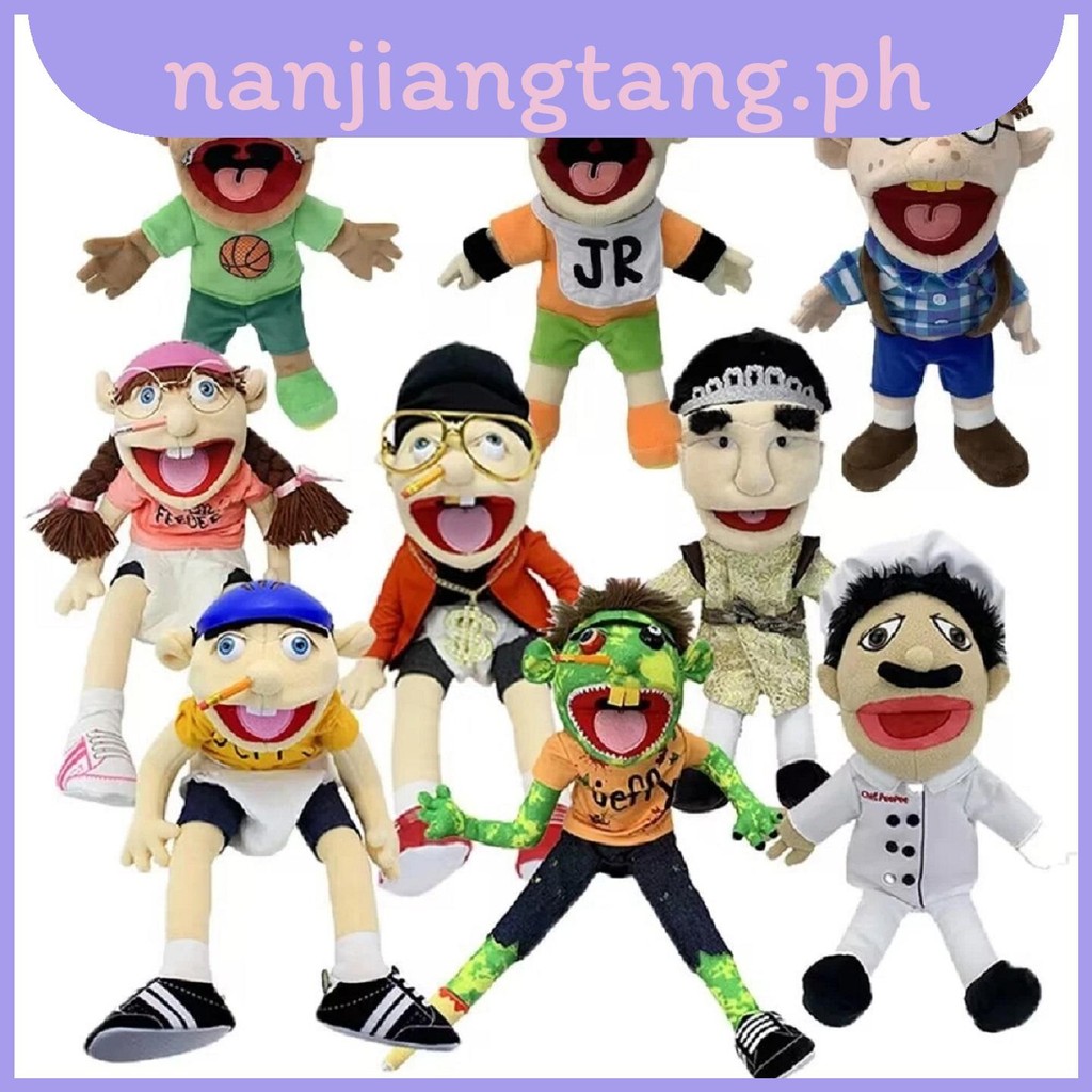 60cm Jeffy Puppet Doll Jeffy Hand Puppet Sml Jeffy Puppet Family Real ...