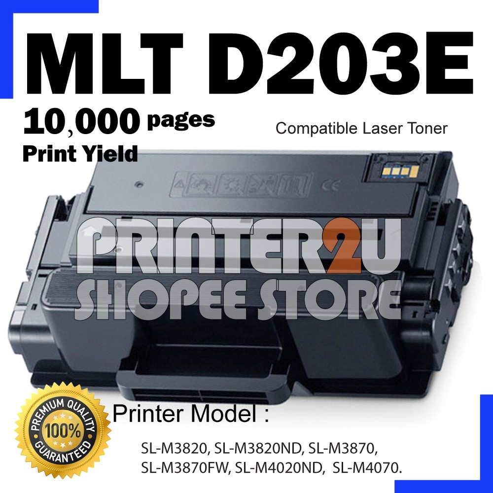 MLTD203e MLT D203e D203 SLM3320ND SLM3370FD SLM3820 SLM3820D SLM3820ND ...