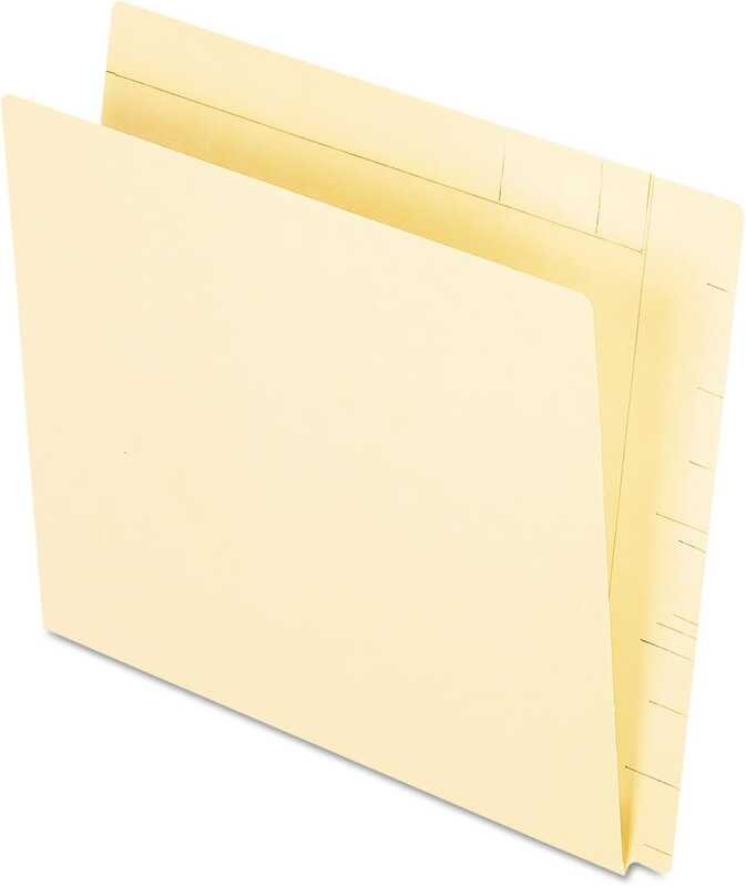 Folding Pendaflex 16640 Folder, Straight Cut, Top Label, Letters ...