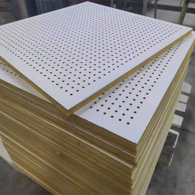 Hangyin Perforated Gypsum Sound-Absorbing Machine Room Wall Material ...