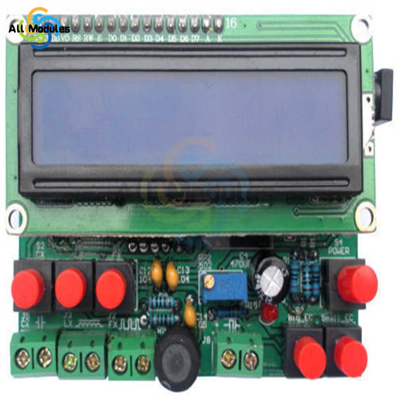 Digital LCD Secohmmeter Frequency Capacitance Inductance Meter ...