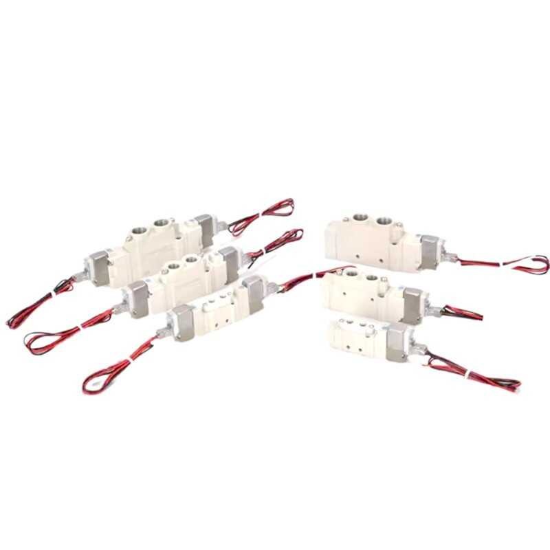 Pneumatic High-Frequency Solenoid Valve Accessories Micro Cylinder Dual ...