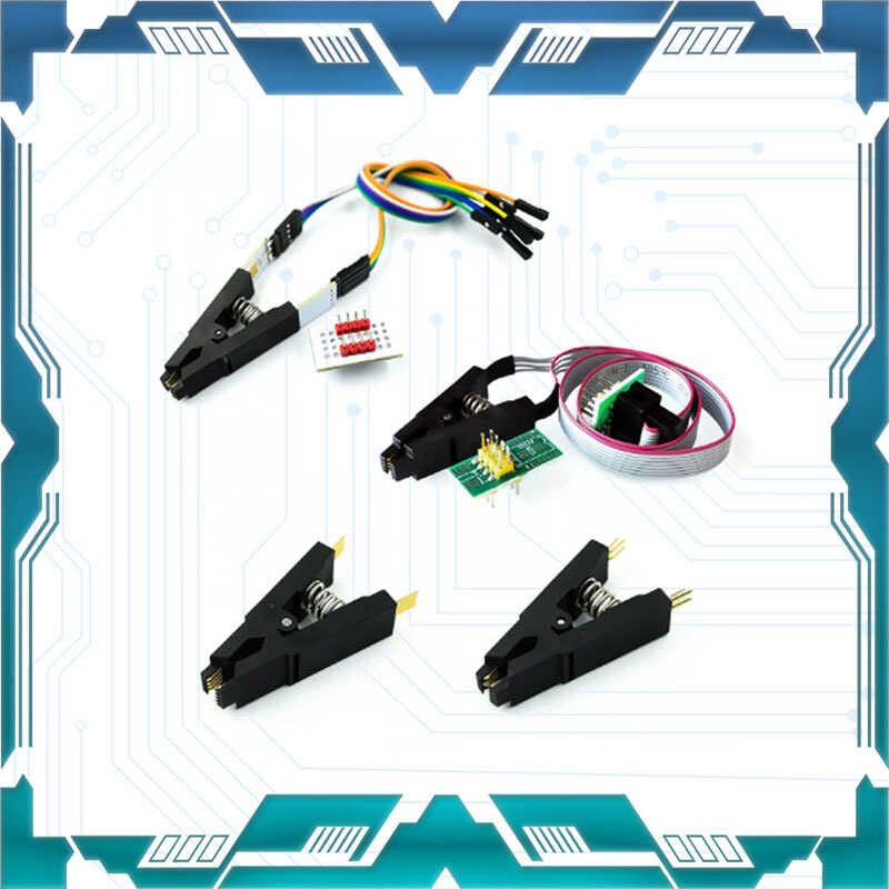 Test clip SOP8 eight pin BIOS clip wide and narrow body 8-pin universal ...