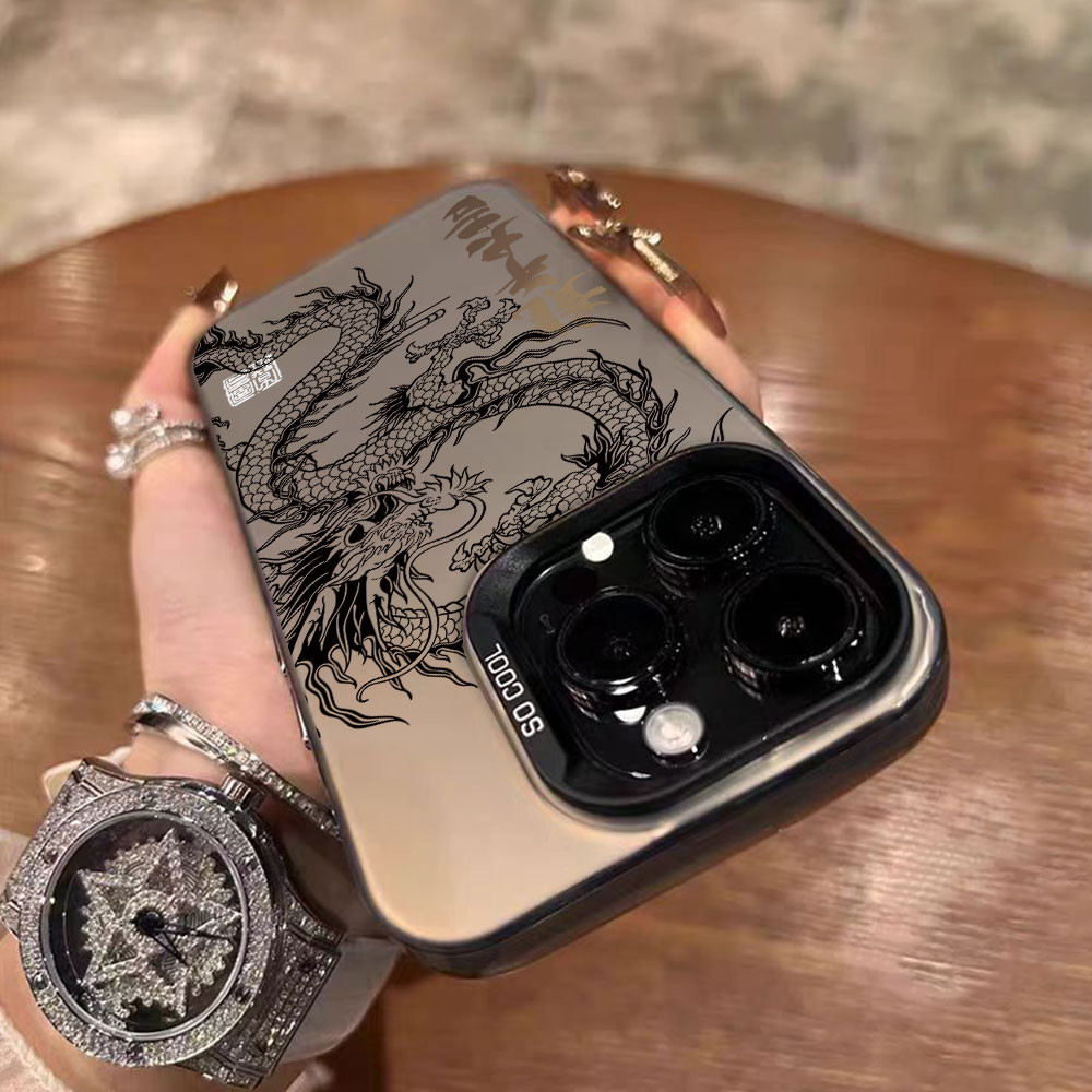 Fashion Cool Dragon Case For Itel A50 4G P55 4G A666L Case Shockproof ...