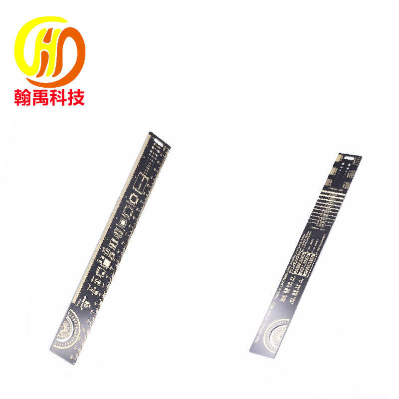 Multi functional engineering ruler 25CM gold-plated process PCB design ...