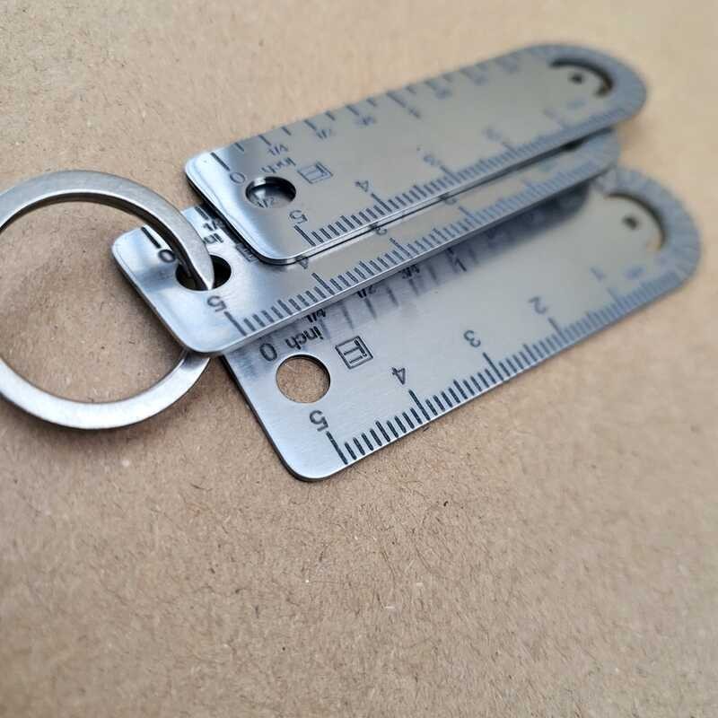 Piece 1 Multifunctional all-in-one titanium ruler measuring tape ...