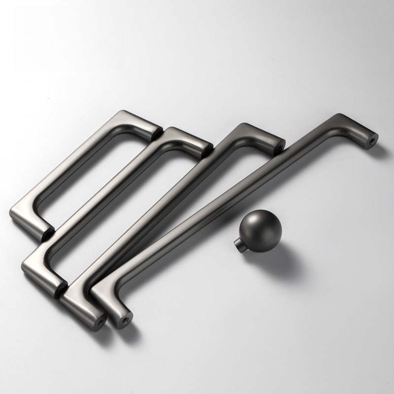 Simple Cabinet Handle Modern Light Luxury Zinc Alloy Drawer Handle ...
