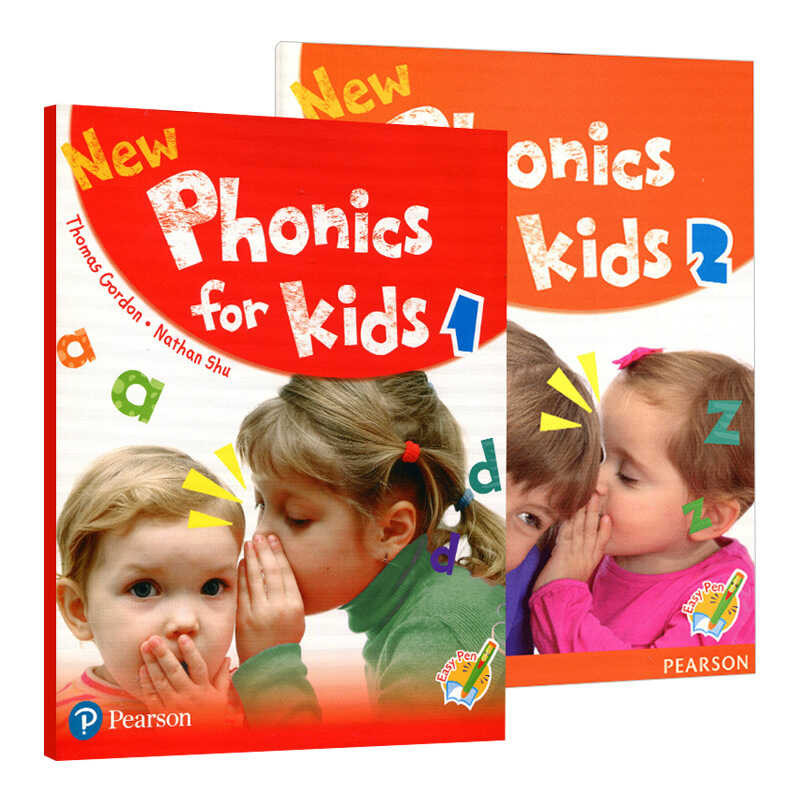 Hong Kong Longman Preschool English Natural Phonics Textbook 2 Books ...