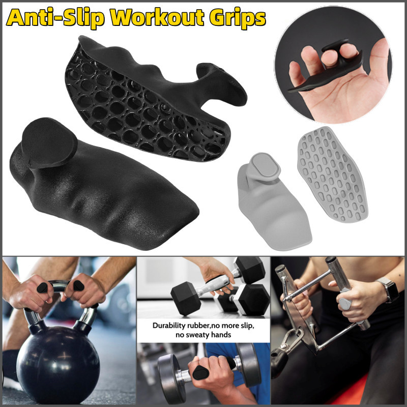 (Local Seller) 2PCS NEW Unisex Original Weight Lifting Grips Gym Grips ...