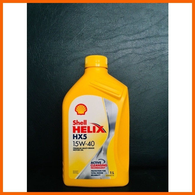Shell Helix HX5 15W-40 Premium Multi-Grade Motor Oil 1L (Gasoline ...