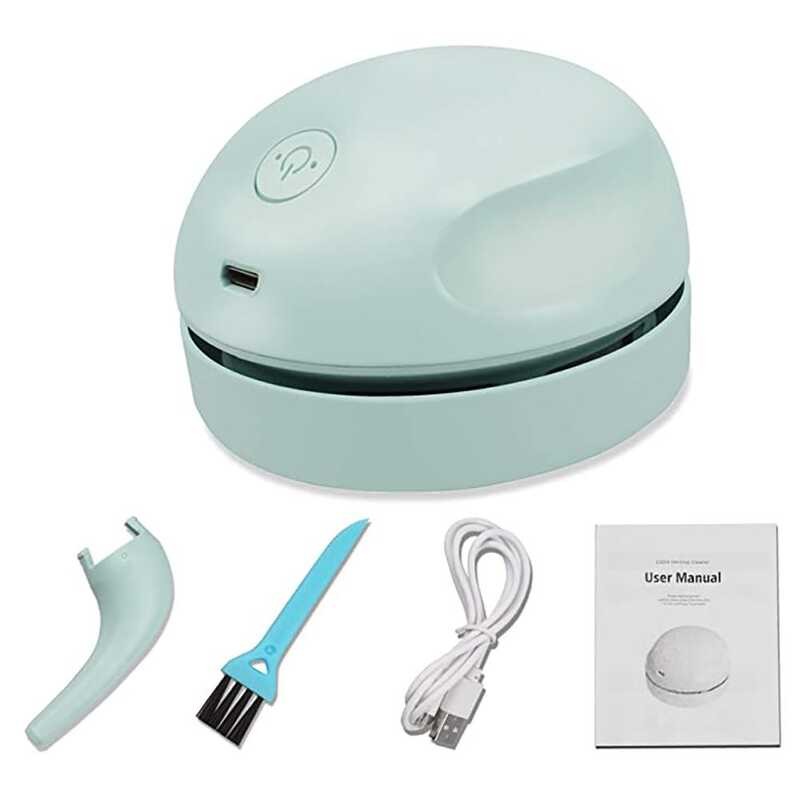 E59 Mini Vacuum Office Desk Dust Home Table Sweeper Desktop Cleaner NEW ...