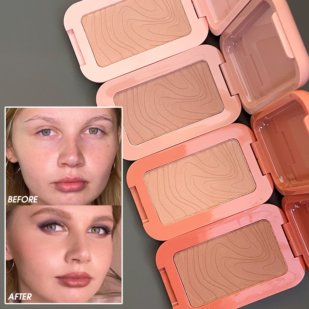 Waterproof Matte Highlight Face Contouring - Butter Bronzer Makeup ...