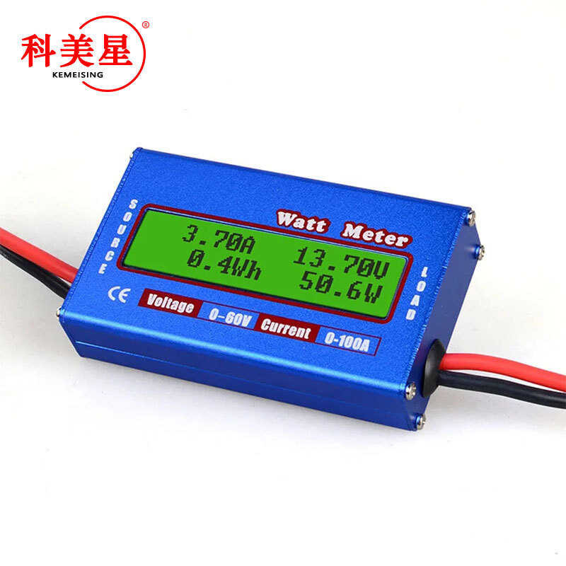Power meter 0-100A continuous current 50A 0-60V WATT meter | Shopee ...