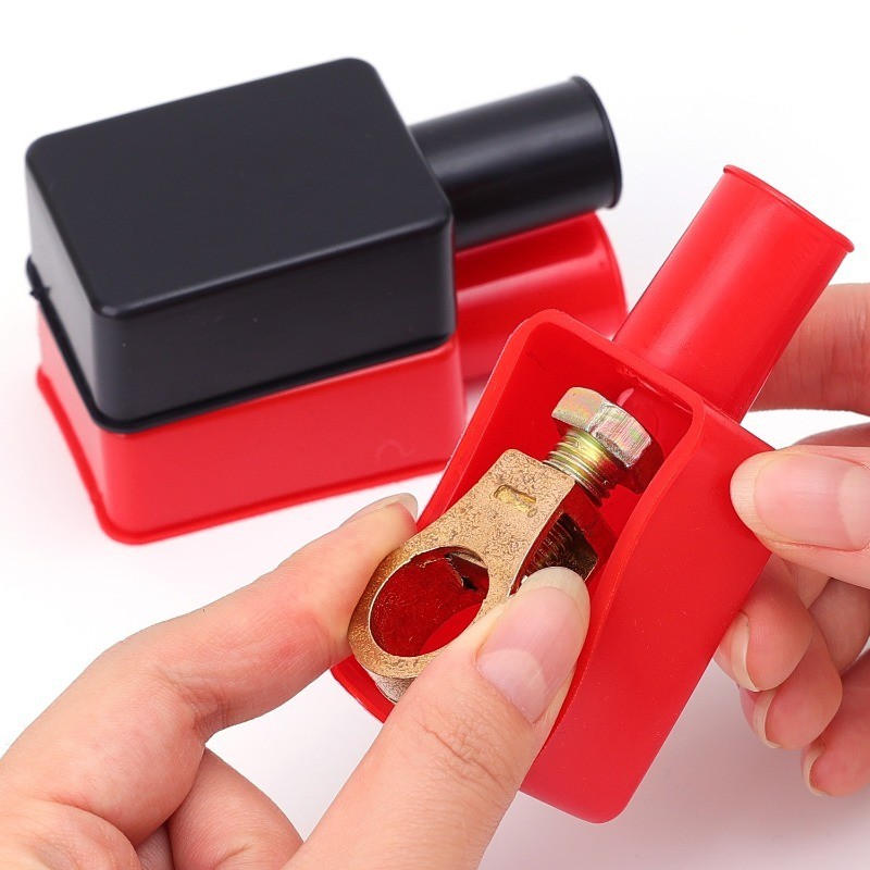 Car Battery Terminal Protective Case - Auto Battery Insulated Cover ...