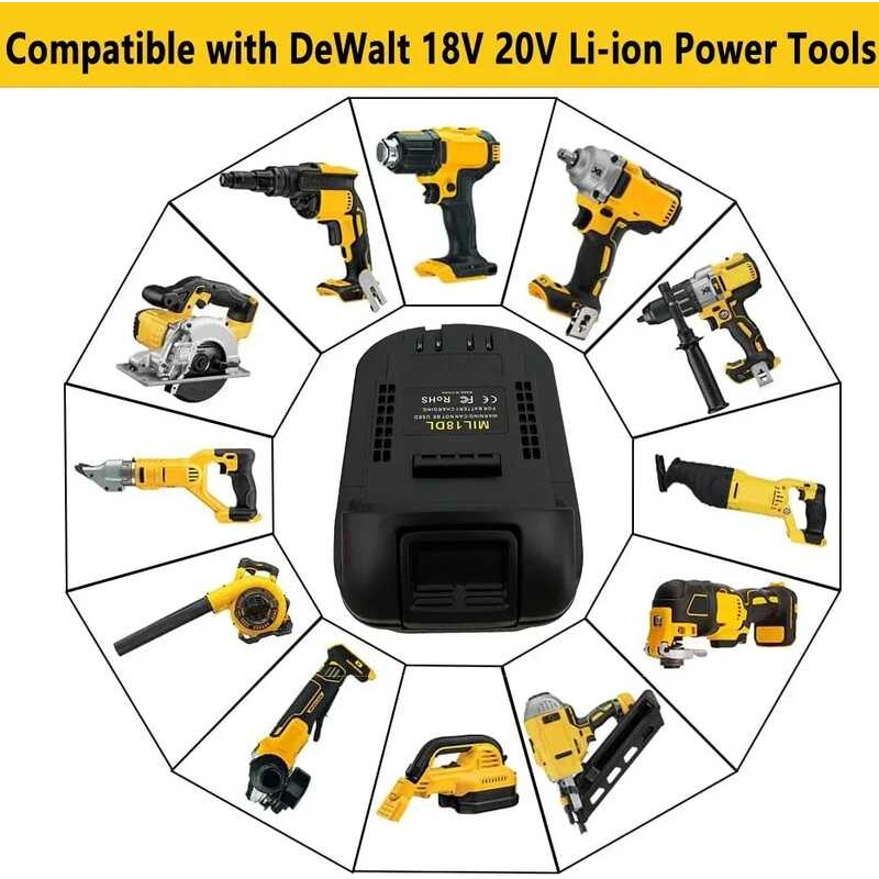Milwaukee Mil18dl 18V Convert Para Sa 18V 20V Max Lithium Power Tools ...
