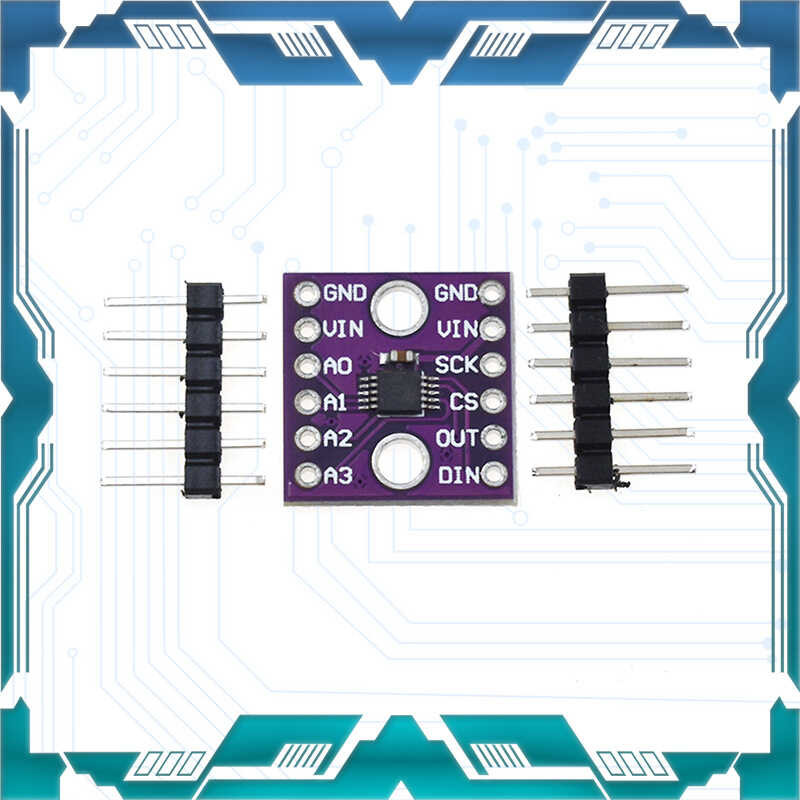 ADS1118 16 bit analog-to-digital converter ADC SPI communication module ...
