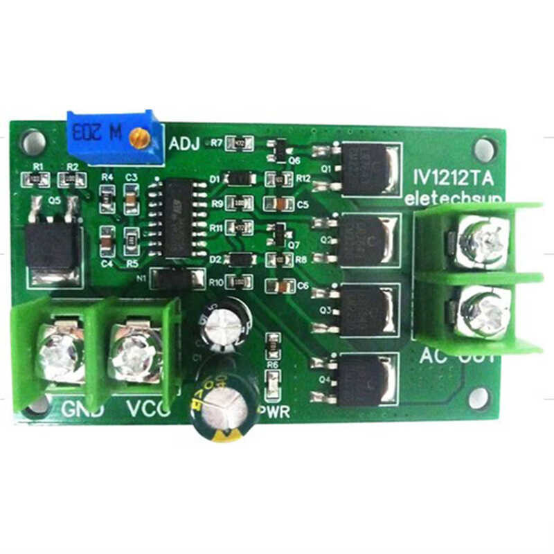 C New 12V 100W Square Wave Inverter Driver Board DC to AC Module Small ...