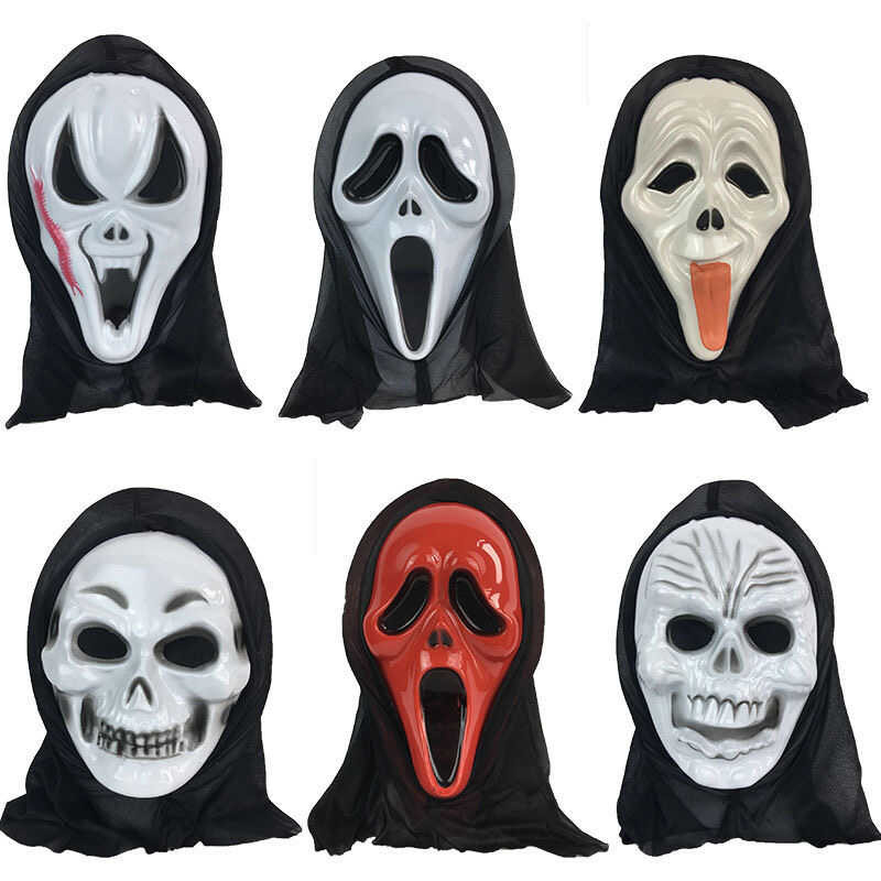 Face Funny Masks Halloween Horror Screams Centipede Mask Haunted House ...
